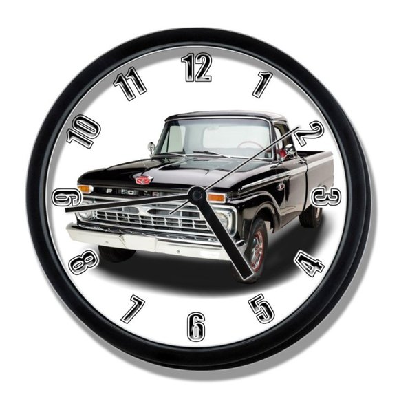 Clock | Wall Decor | 966 Ford F10 Pickup Black Clock New | Poshmark